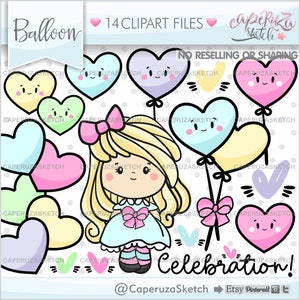 Birthday Clipart, Birthday Graphics, COMMERCIAL USE, Celebration ...