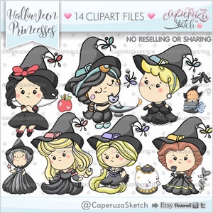 Halloween Clipart Halloween Graphics COMMERCIAL USE - Etsy