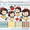 Princess Clipart, Princess Graphics, COMMERCIAL USE, Princess, Princess ...