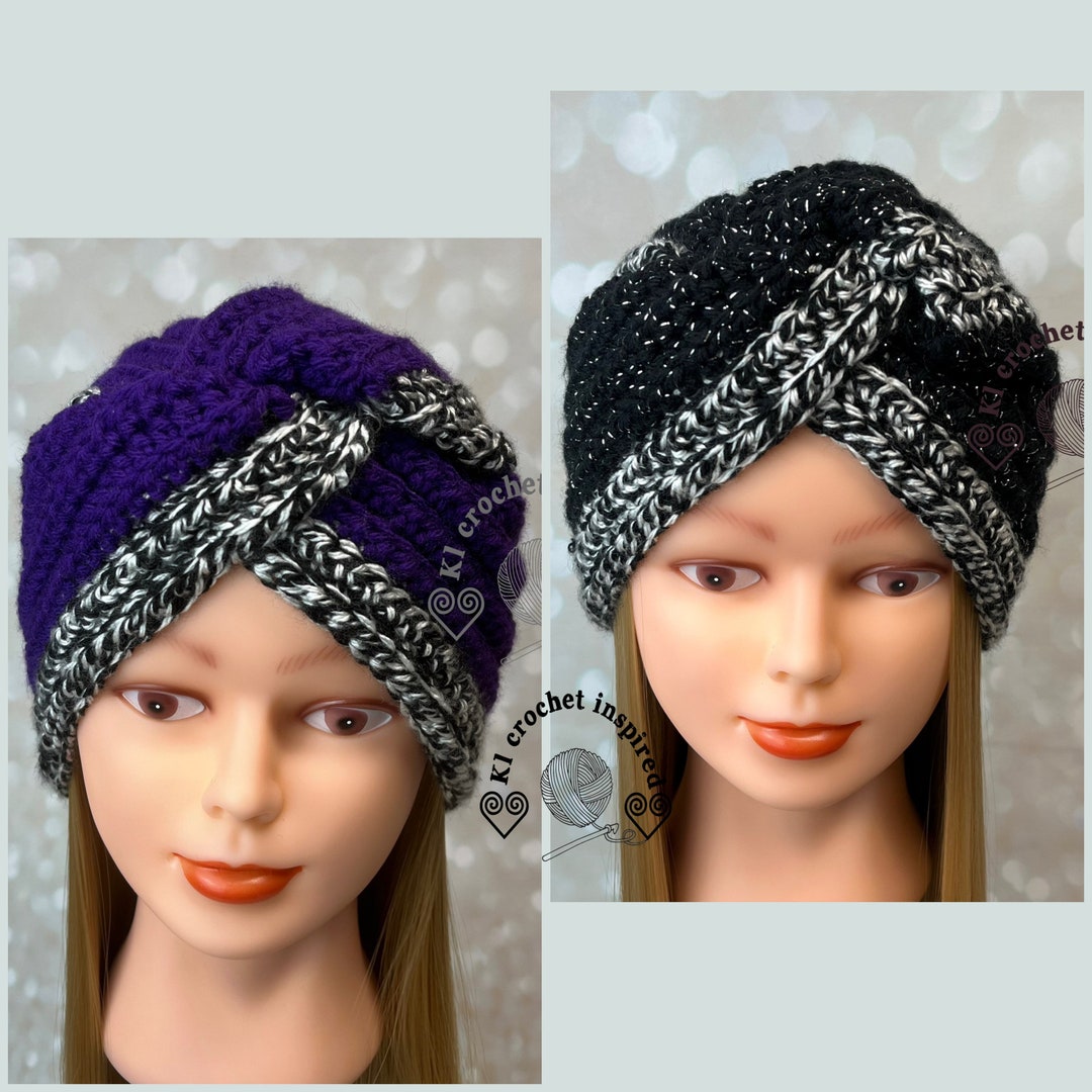 MADE TO ORDER, Modern Hmong Turban Hat, Hmong Inspired Crochet Turban ...
