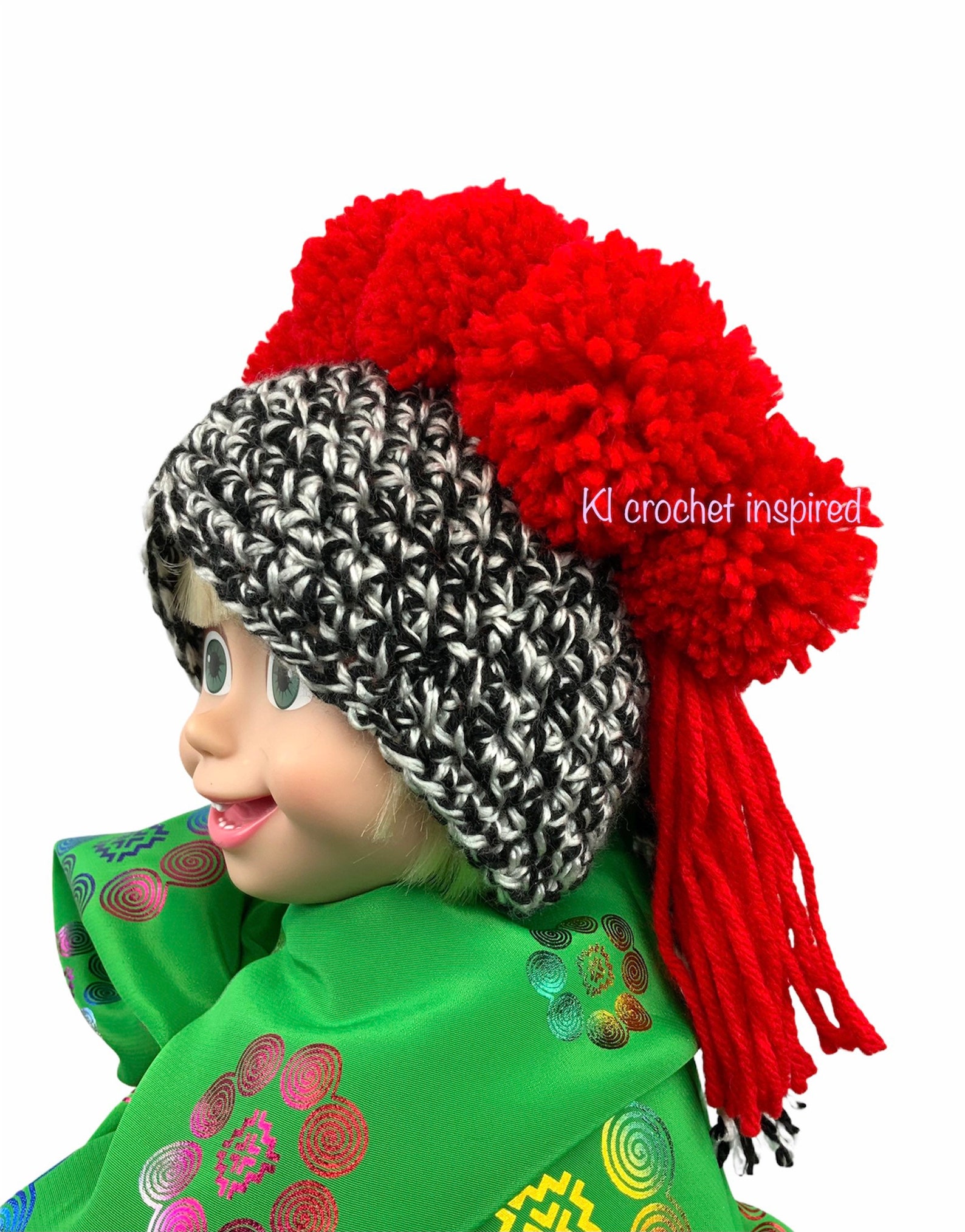 MADE TO ORDER, Hmong Sib Ceeb Hat, Hmong Hat, Hmong Pom Pom Hat, Hmong ...