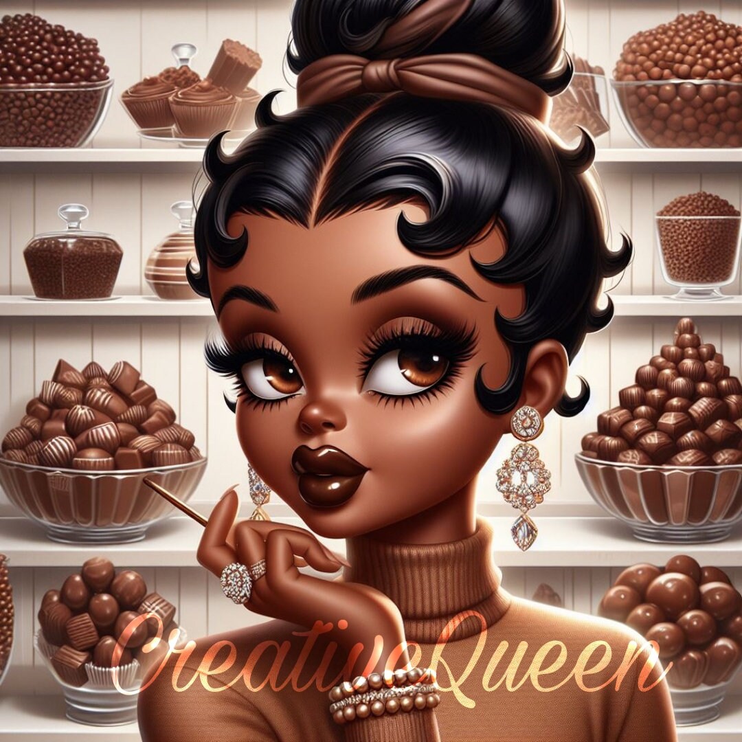 Chocolate Candy Shop Betty Boop - Etsy