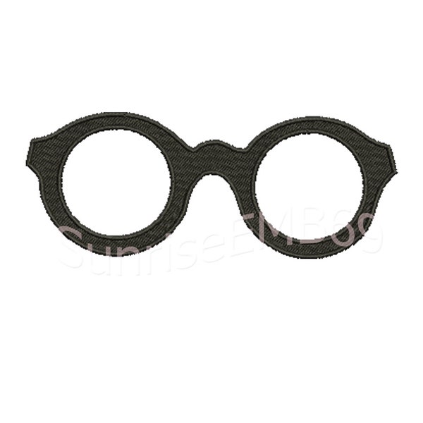 Glasses Embroidery - Etsy