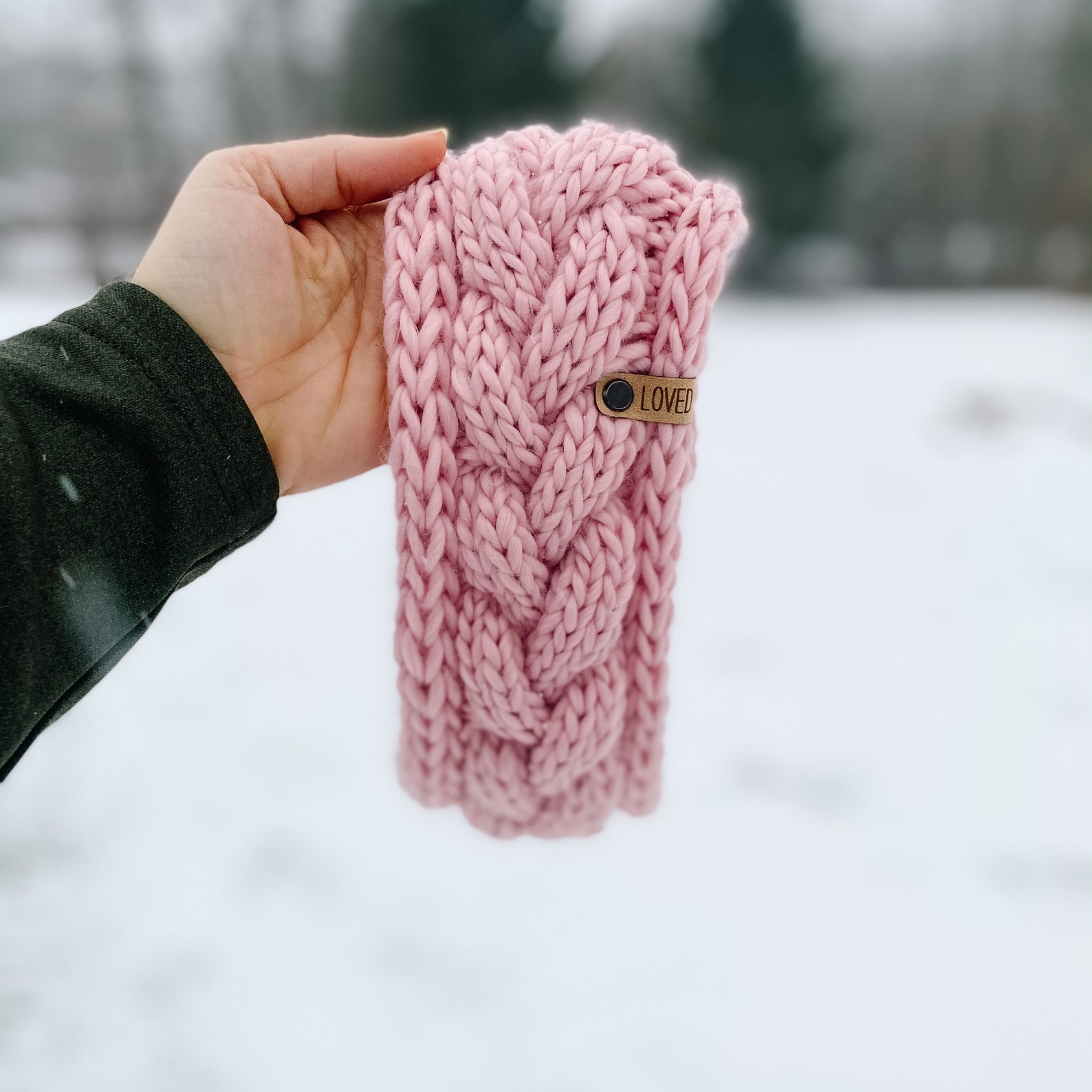 KNITTING PATTERN // Braided Cable Headband (bulky) // Advanced Beginner ...