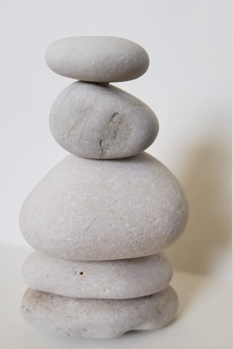 Cairn, Rock Cairn, Stacked White Stones, Rock Art, Rock Sculpture, Zen ...