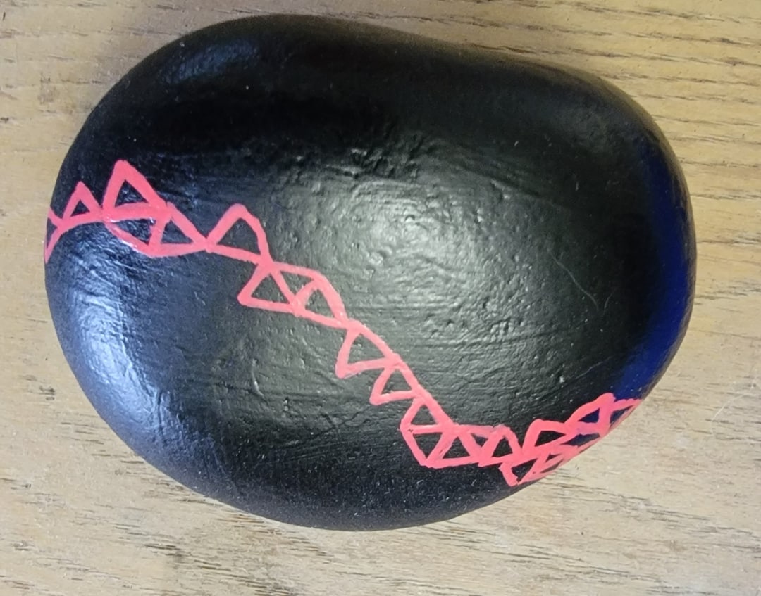 Abstract Rock Art, Painted Rock Art, Acrylic Painted Rock Art, Rock Art ...