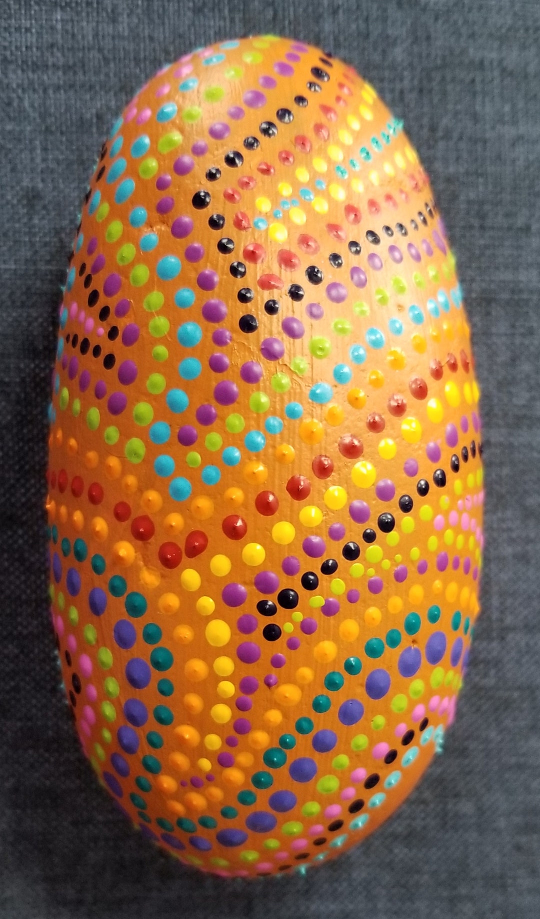 Aboriginal Zeal, Painted Rock Art, Acrylic Painted Rock, Meditative Art ...