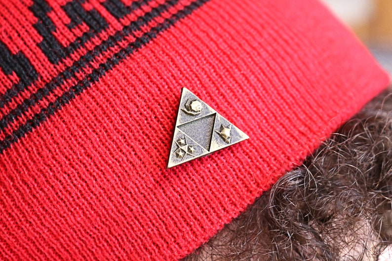 Zelda Pin Triforce Spiritual Stone Legend of Zelda Breath of | Etsy