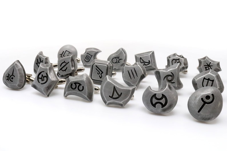 FFXIV Soul Crystal Cufflinks / Job Stone Cufflinks FF14 Final | Etsy