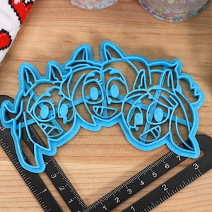 Helltaken Cookie Cutters Set 1 - Cerberus, Malina, Modeus, Pandemonica ...