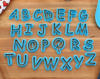 Fondant Letters - Etsy