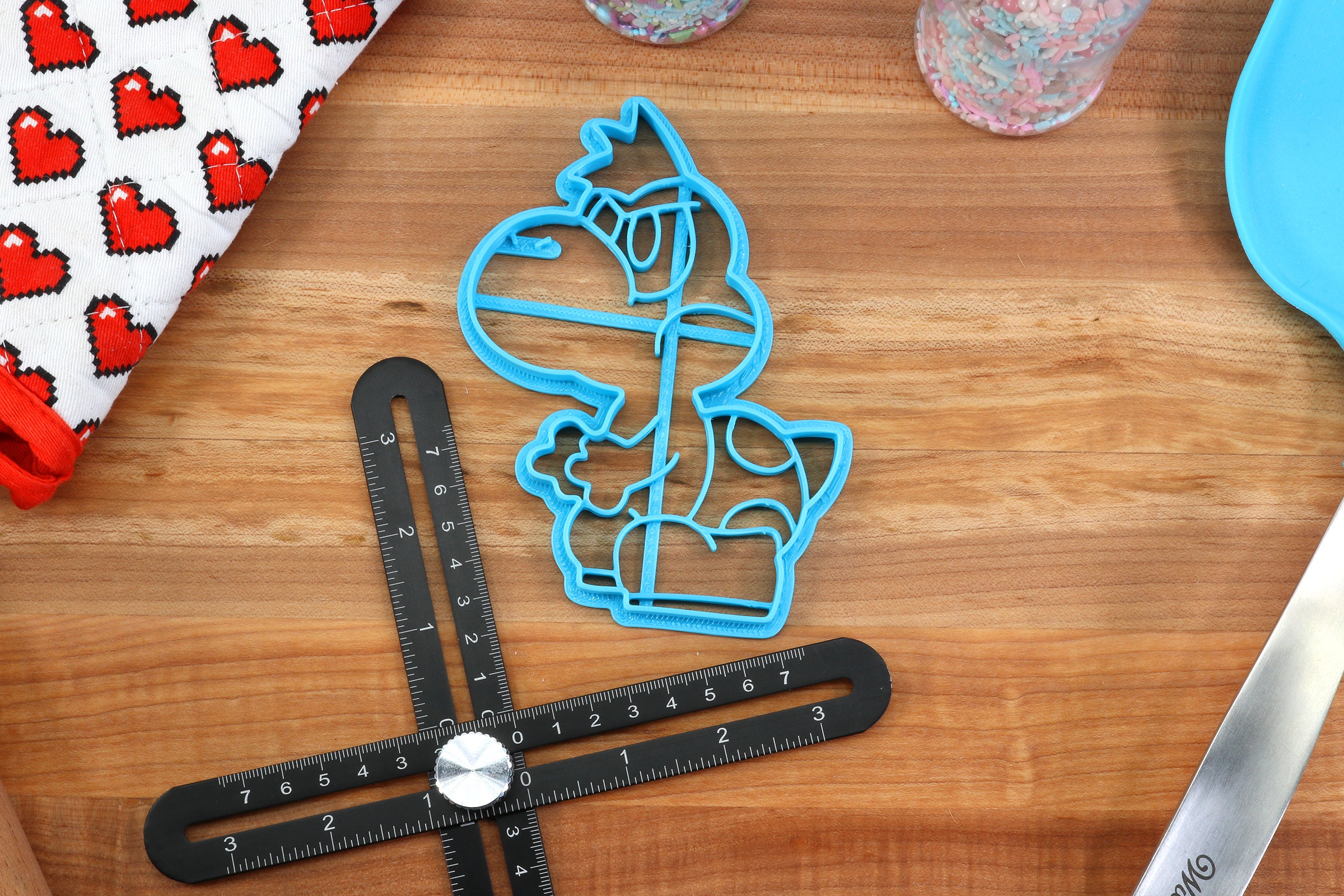 Paper Mario TTYD Cookie Cutters: Goombella, Lady Bow, Vivian, Yoshi Kid ...