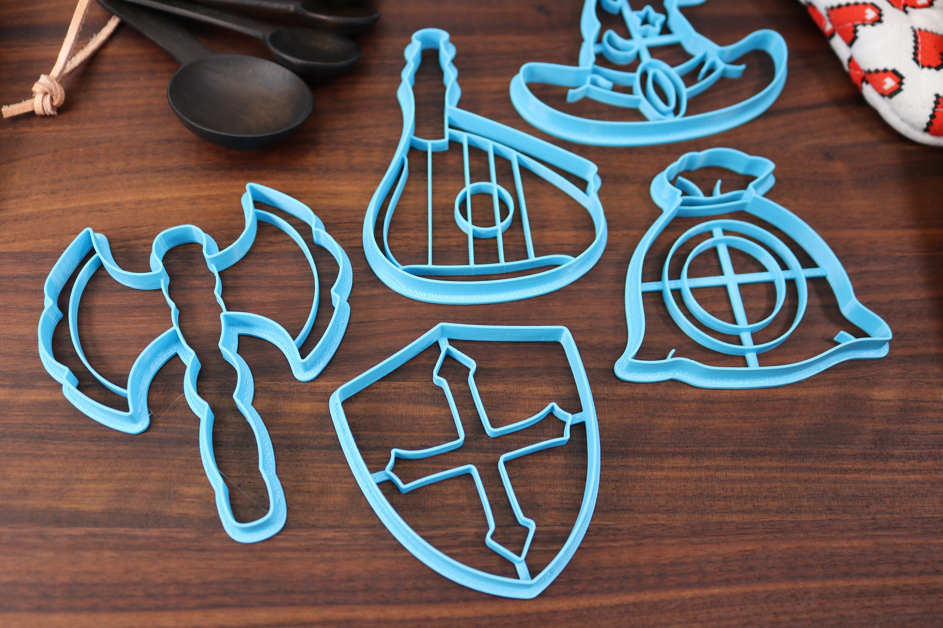 Dnd Cookie Cutter Set: RPG Class Symbols - Tabletop Gaming - Etsy