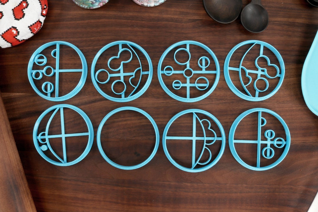 Moon Phase Cookie Cutters - Full Moon Cookie, Moon Cycle, Space Cookies ...