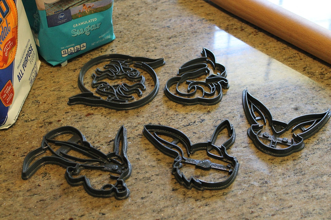FFXIV Carbuncle Cookie Cutters - Carbuncle Plush, Carbuncle Face ...