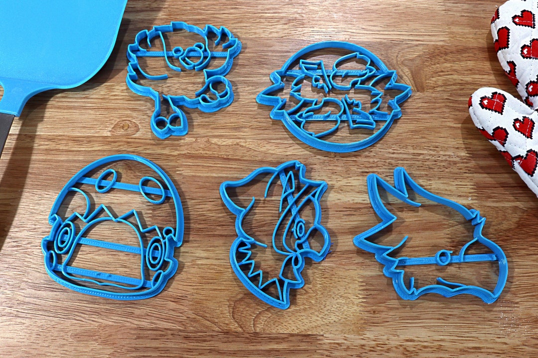 Final Fantasy Chocobo Cookie Cutters - Gamer Baking Set - Etsy