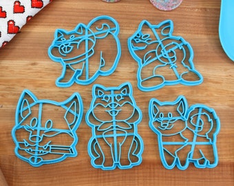 Shiba Inu 266-783 Cookie Cutter Set - Etsy