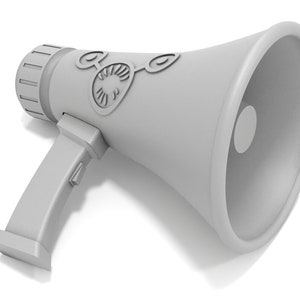 Cursed Speech Megaphone DIY Cosplay Prop Kit - Etsy