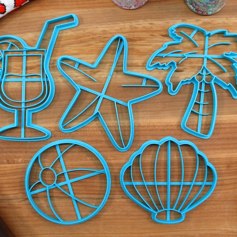 Beach Theme Cookies - Etsy