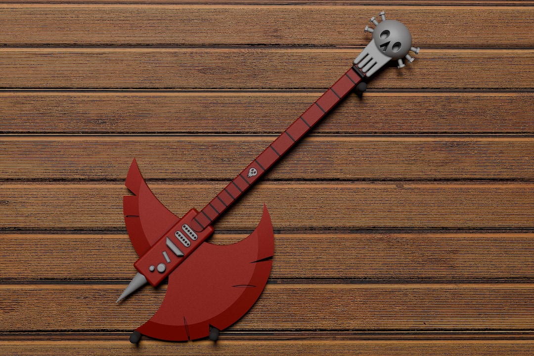 Marshall Lee's Guitar Axe DIY Cosplay Prop Kit - Adventurous Journey ...