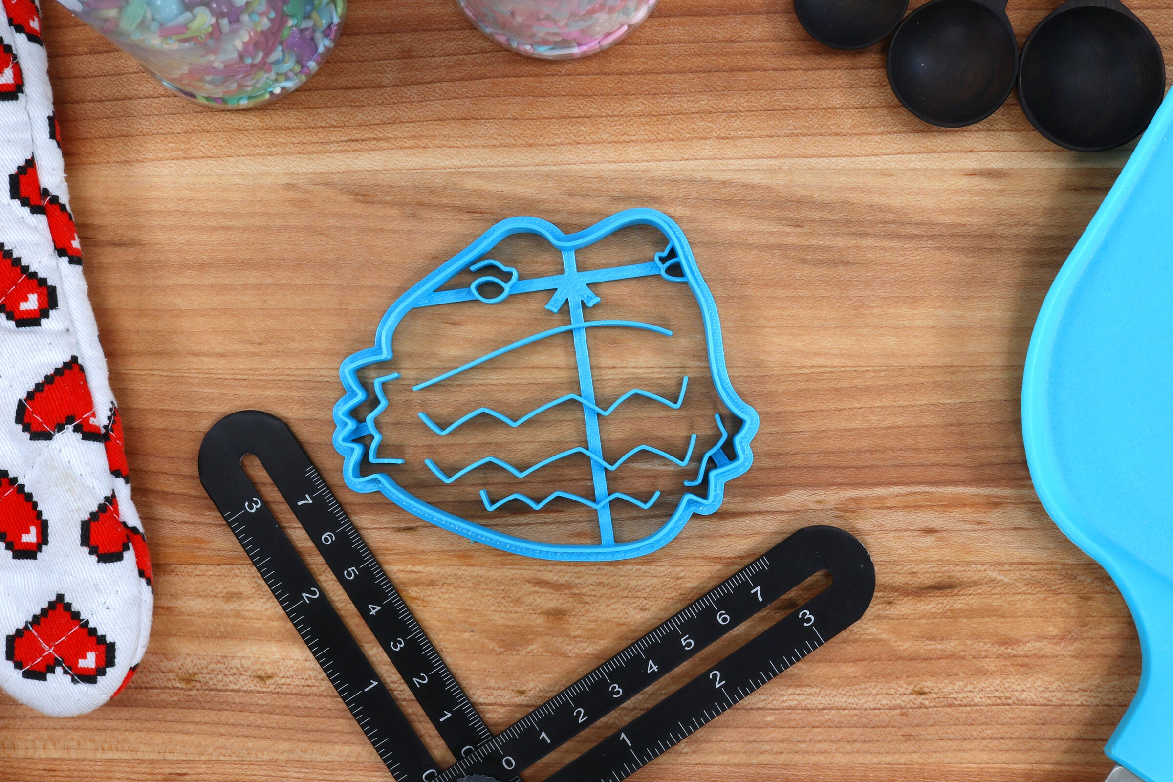 Bearded Dragon Cookie Cutters: Face & Outline, Baking Gift - Etsy