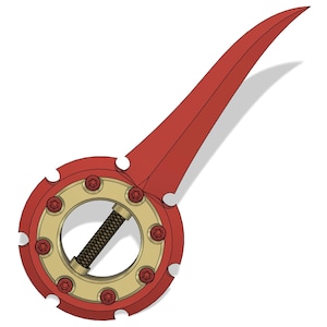 Spinning Rikku Dagger DIY Cosplay Prop Kit - Rikku Cosplay - Recurring ...