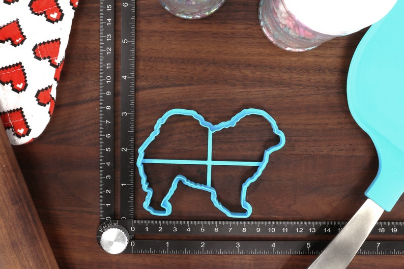 Chow Chow Cookie Cutters: Dog Breed Outline, Face, Standing - Etsy