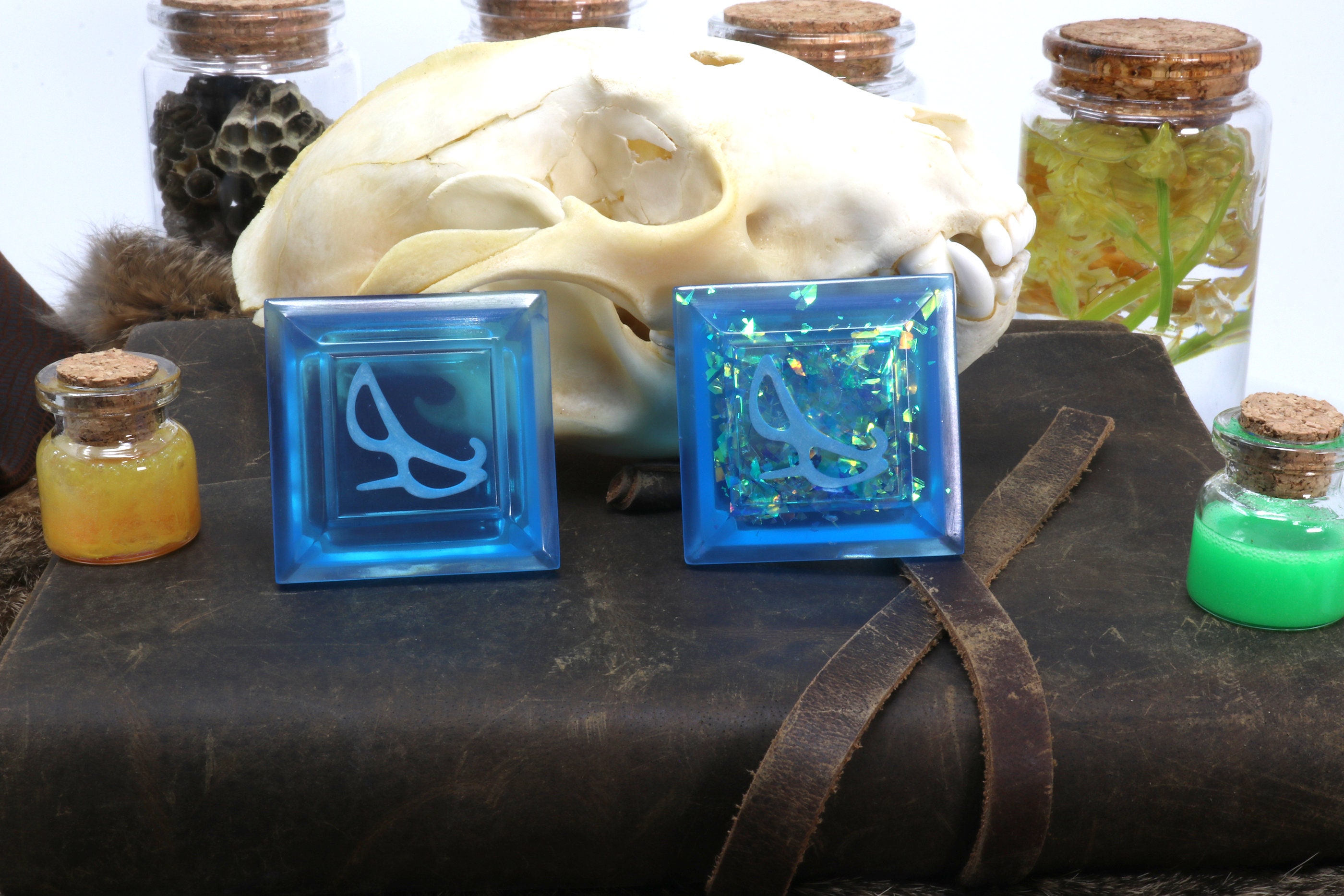 Clear Blue Mage FFXIV Glow in the Dark Soul Crystal/blu Job | Etsy UK