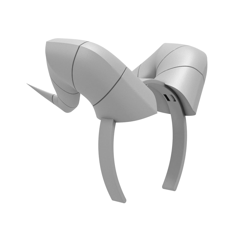 Headphone Horns Gray - Etsy