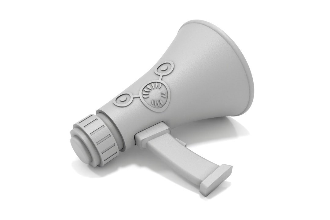 Cursed Speech Megaphone DIY Cosplay Prop Kit - Etsy