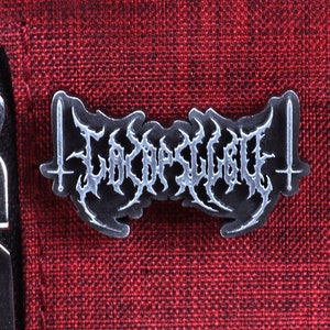 Lainpilled Metal Font Pin: Y2k Anime Merch LPN1 - Etsy