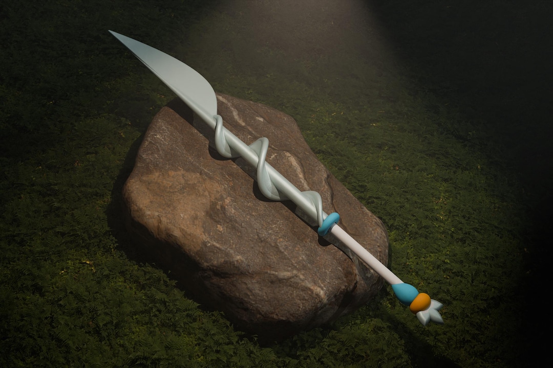 Pearl Spear DIY Cosplay Prop Kit: Glowing Blade, Magical Gemstones - Etsy