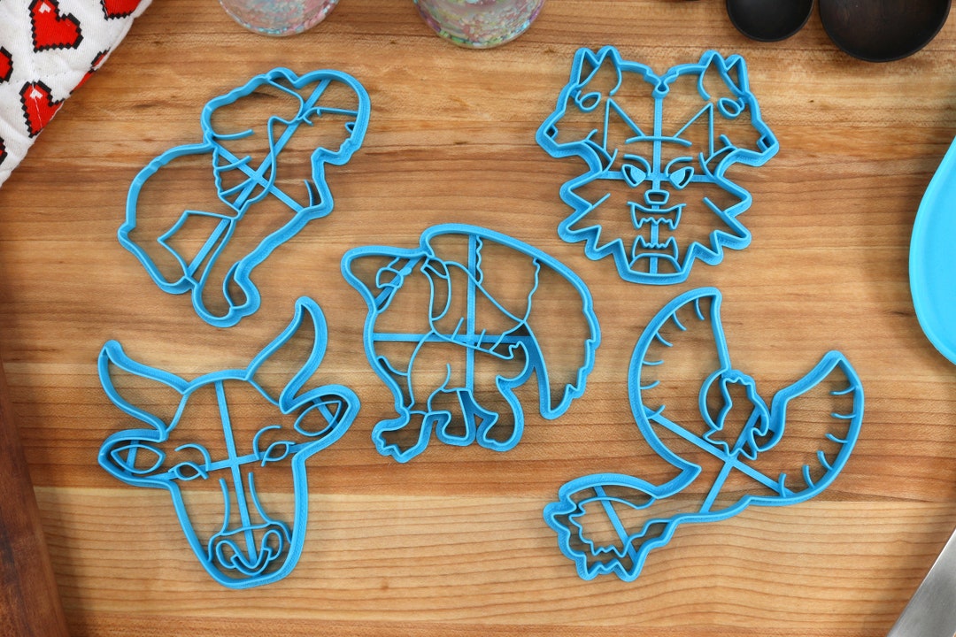 Greek Myth Cookie Cutters - Cerberus, Griffin, Minotaur, Phoenix ...