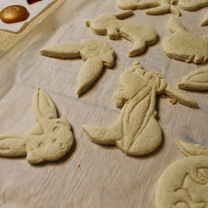 FFXIV Carbuncle Cookie Cutters - Carbuncle Plush, Carbuncle Face ...