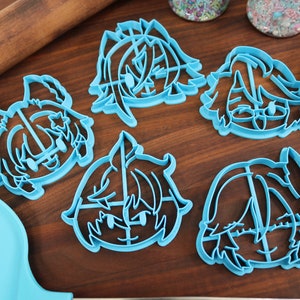 Genshin Impact Cookie Cutters: Chibi Character Set - Baizhu, Dehya ...