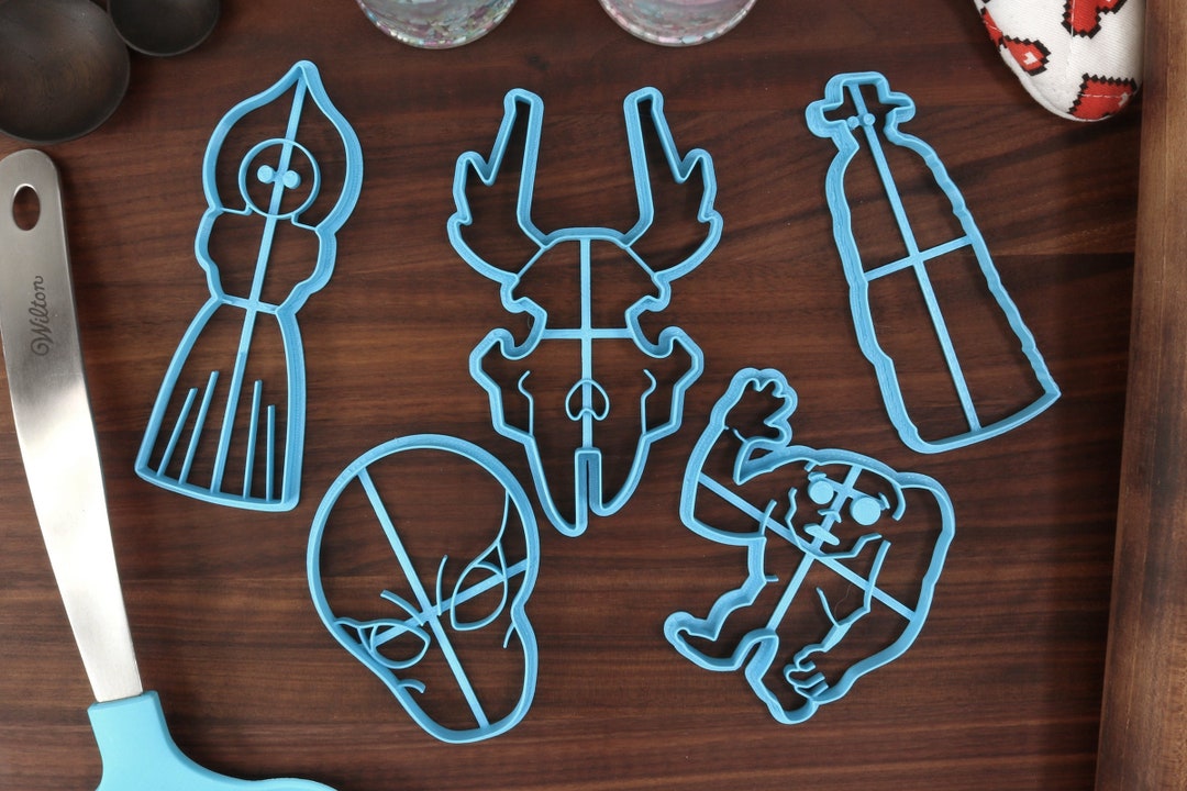 Cryptid Cookie Cutters Set: Halloween Party Baking - Etsy