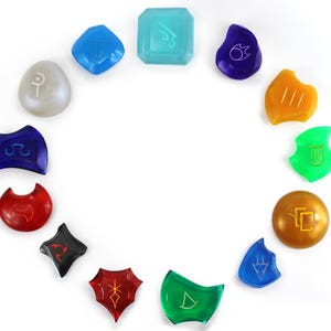 FFXIV Job Stone Bundle: Crystal Resin, Collectors Edition PJSKY1 - Etsy