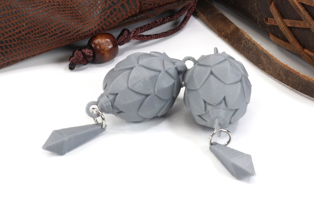 Lotus Bud Earrings Pair DIY Cosplay Prop Kit - Zelda Tears of the ...