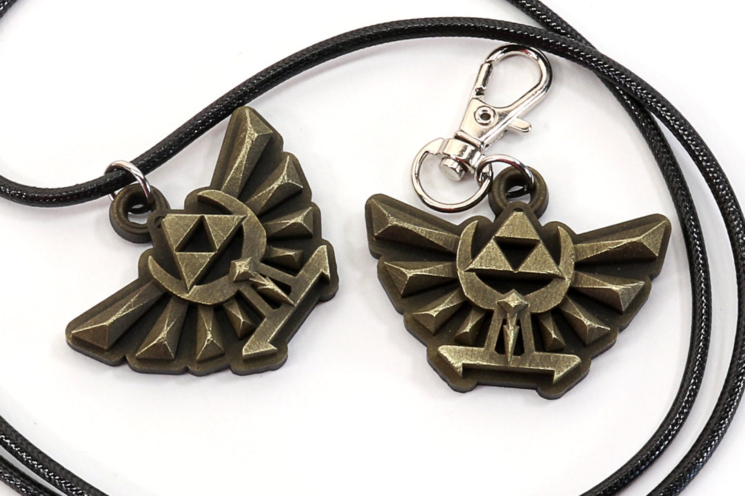 Zelda Hyrule Symbol Legend of Zelda Breath of the Wild Necklace ...