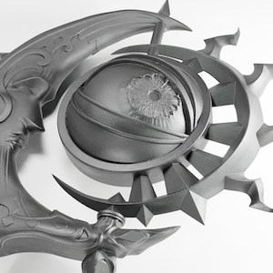 FFXIV Tropaios Rod DIY Cosplay Prop Kit - Thaumaturge's Arm - Black ...