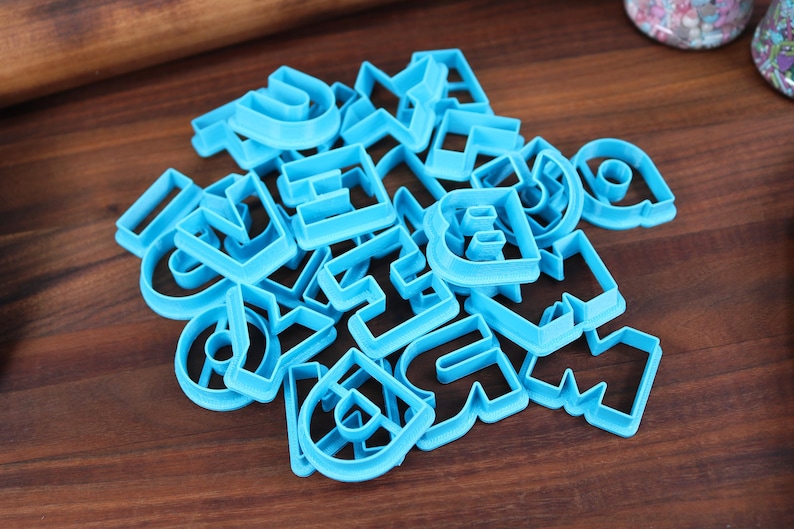 Galaxy Font Cookie Cutters: Space Letters for Cake Decorating - Etsy ...