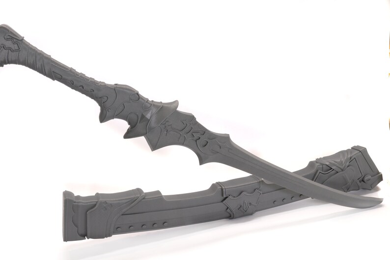 FFXIV Hoshikiri Sword and Sheathe DIY Cosplay Prop Kit - Samurai ...