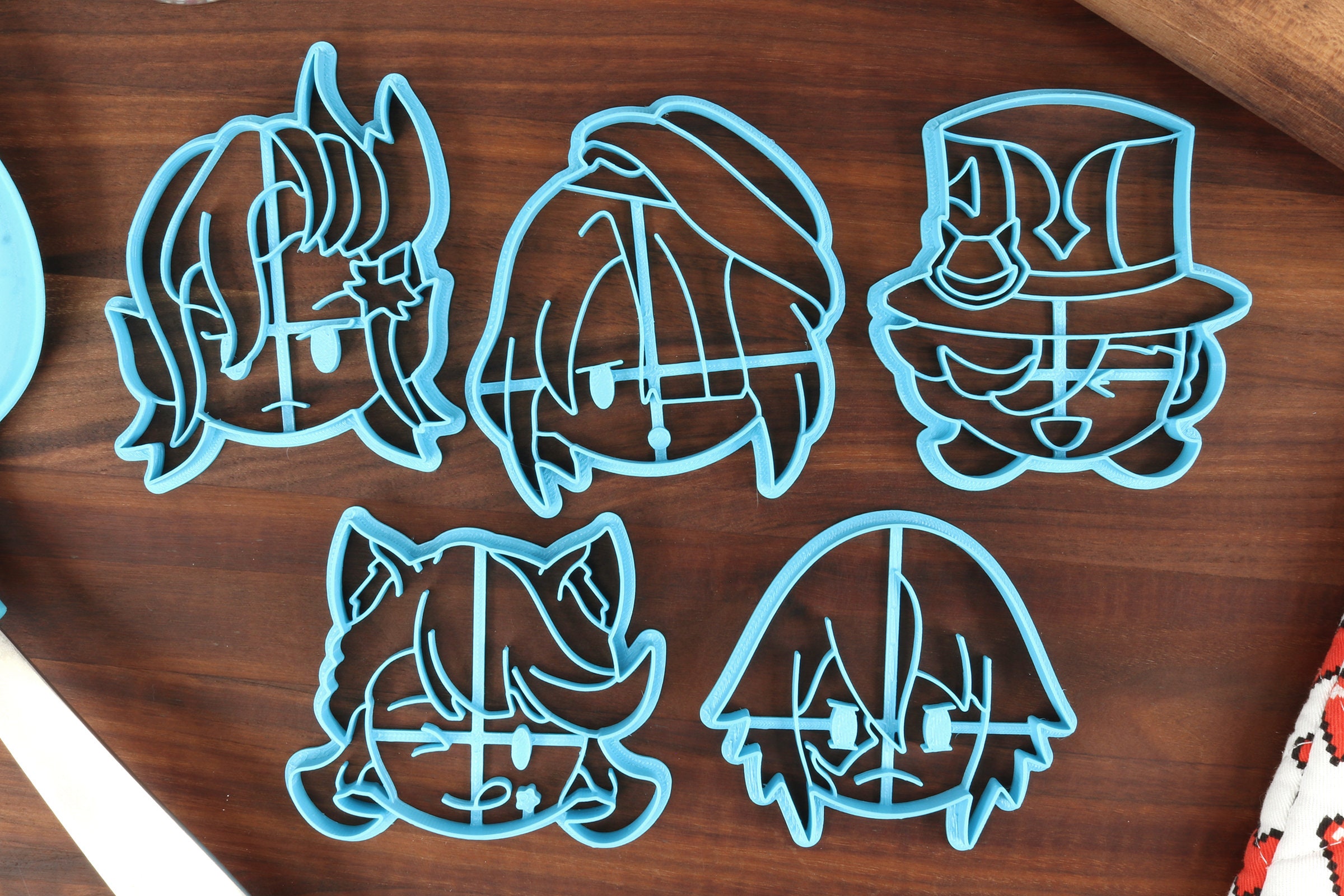 Genshin Impact Cookie Cutters - Chibi Faces Set 15 - Dainsleif ...