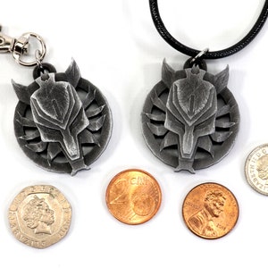 Fenrir Pendant Final Fantasy VII Keychain - FF7 Jewelry and Gift for ...