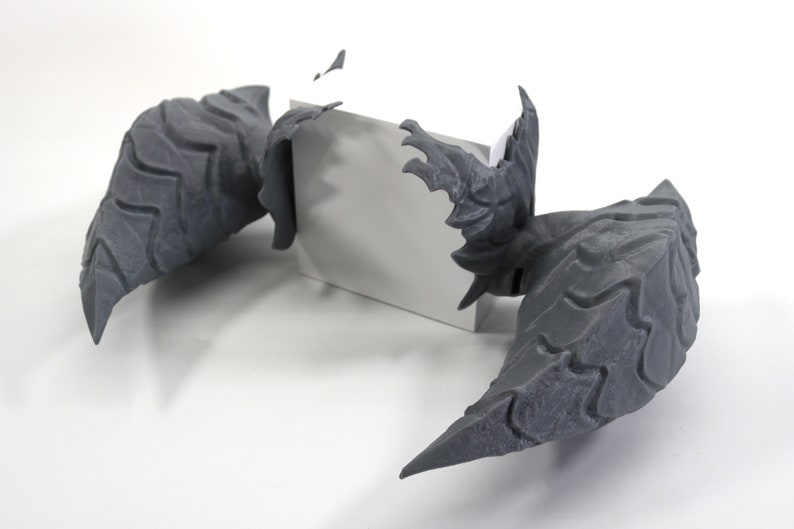 FFXIV Au'ra Female Horns 03 DIY Cosplay Prop Kit - Final Fantasy 14 - Etsy