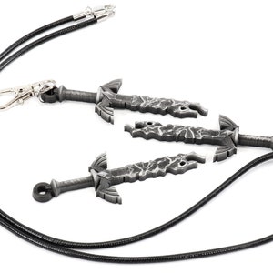 Decayed Master Sword Legend of Zelda Tears of the Kingdom Necklace ...