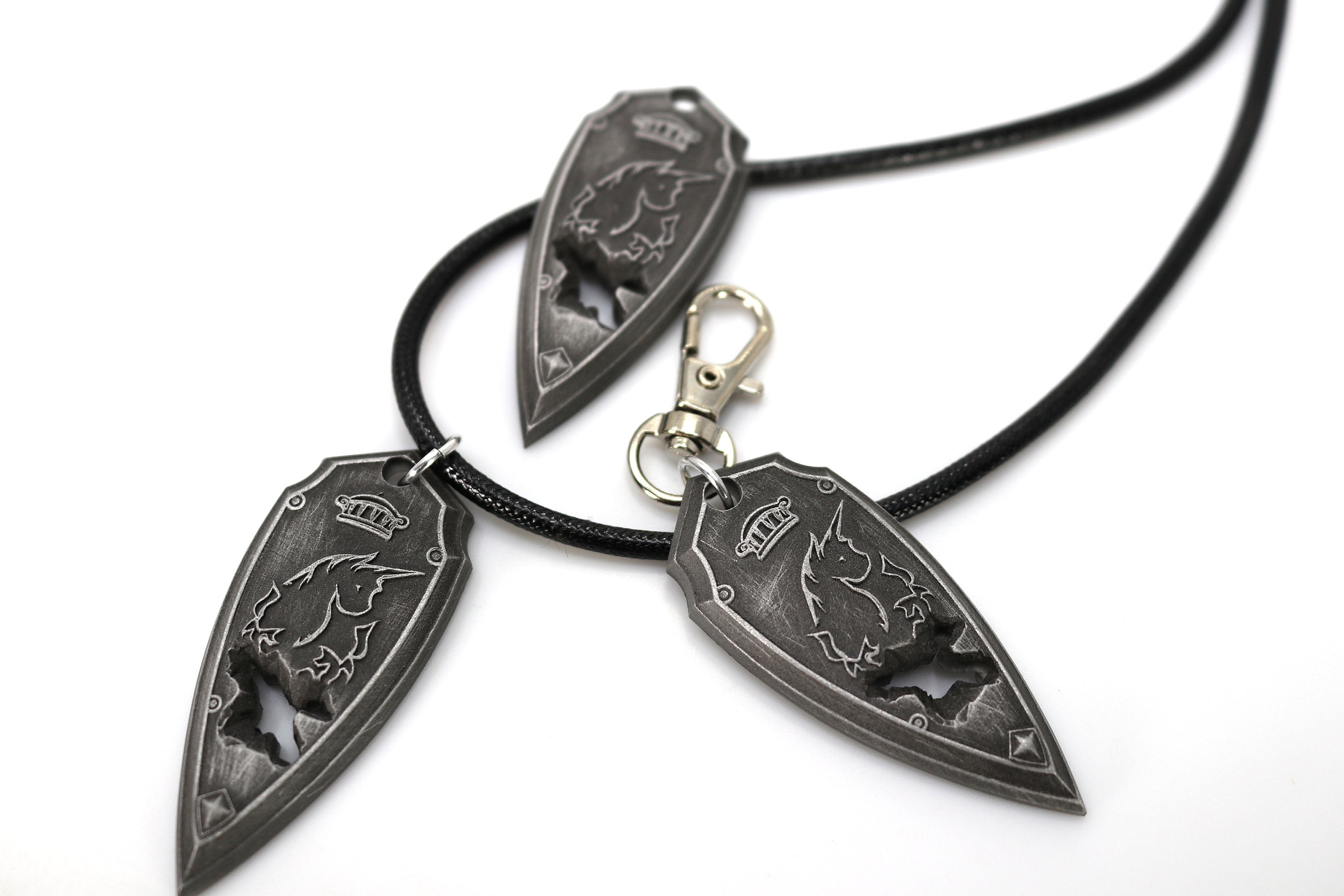 FFXIV Haurchefant Greystone Shield Pendant Shadowbringers - Etsy