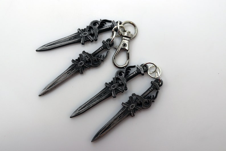 FFXV Ignis Dagger Keychain / Necklace Final Fantasy XV KY1 - Etsy