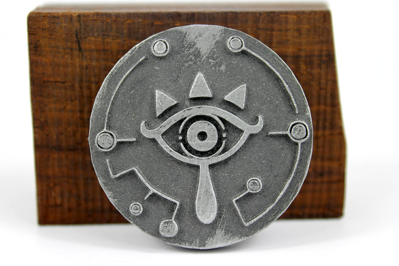 Zelda Sheikah Eye Legend of Zelda Breath of the Wild Necklace | Etsy