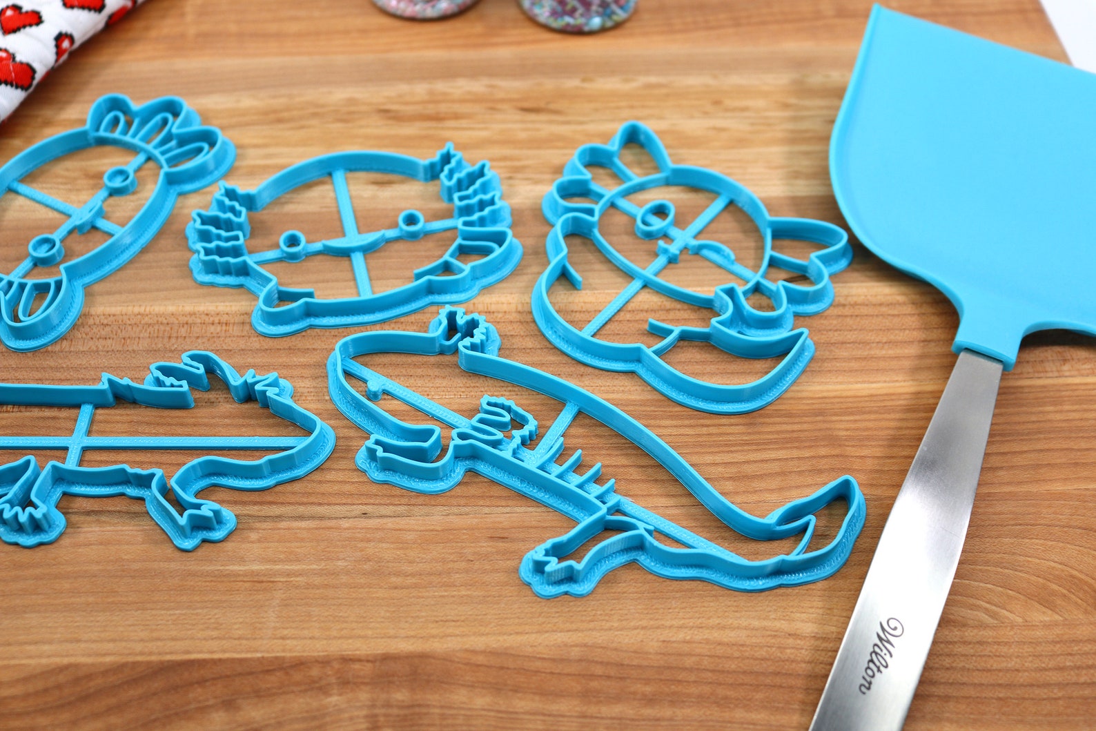 Axolotl Cookie Cutters Set 2 Axolotl Body, Axolotl Face, Axolotl Happy ...